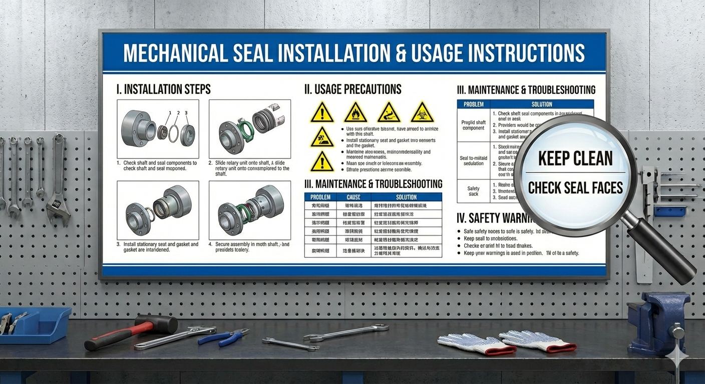 Mechanical Seal Installation, Operation Instructions and Precautions ...